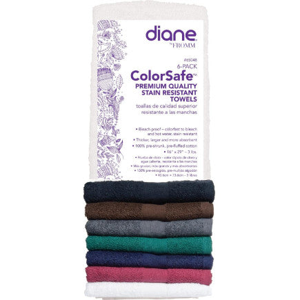 DIANE COLORSAFE TOWELS 6/PK - COLORS – Divinity Product Solutions